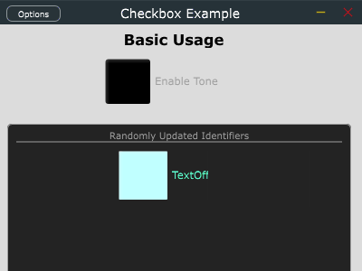 Checkbox | Cabbage Audio