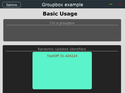 Groupbox | Cabbage Audio